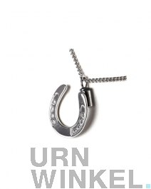 Zoekt u een zilveren 'Hoefijzer' assieraad l? URNWINKEL. | URNWINKEL.