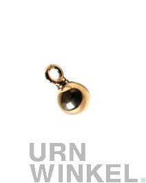 Assieraad bedel 'Bal' goud – stijlvol en betekenisvol | URNWINKEL.